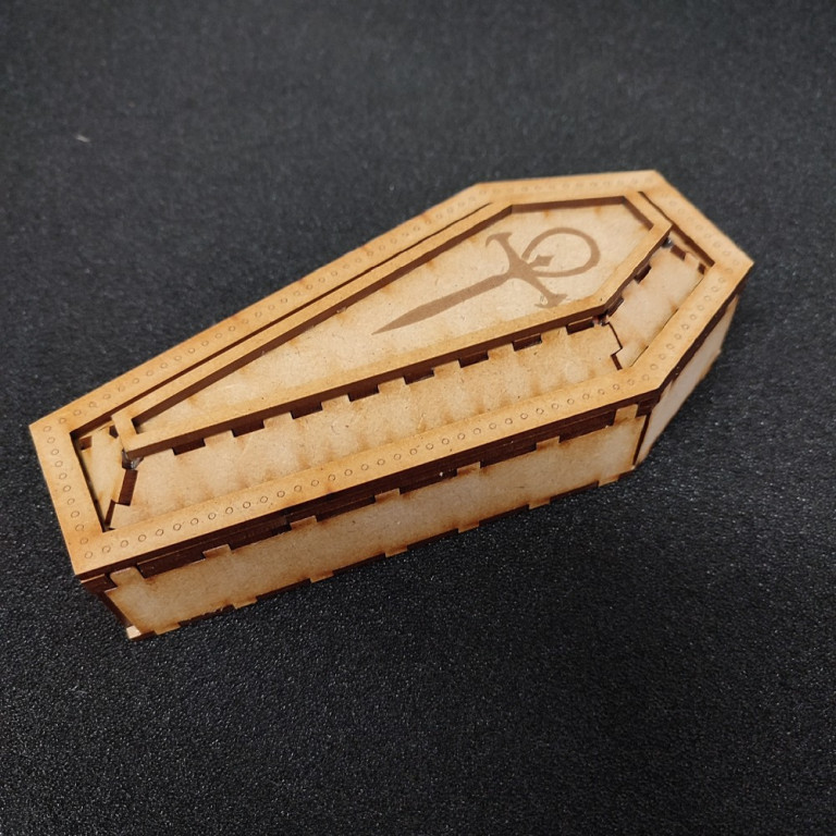 Estuche de madera “Ataud”. – Hobbyaescala